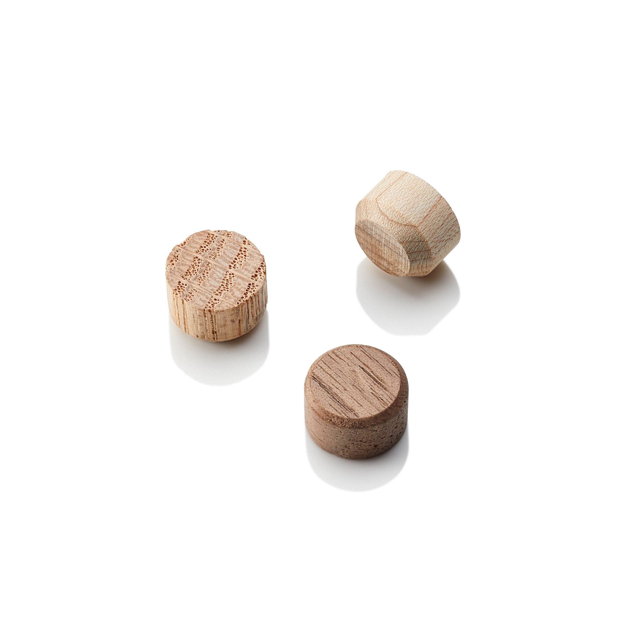 1/2" Wood Floor Plugs - Oak, Maple, Cherry & Walnut | WidgetCo