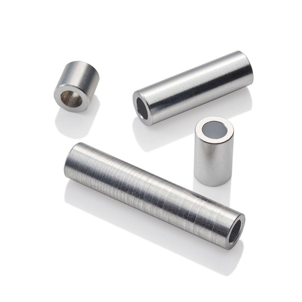 WidgetCo #10 Aluminum Spacers - Metal Standoff Spacers - Bulk Pricing