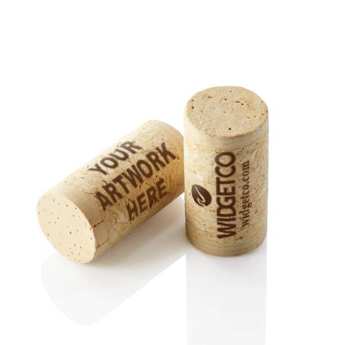 Custom Printed Wine Corks - Natural & Agglomerated Corks | WidgetCo
