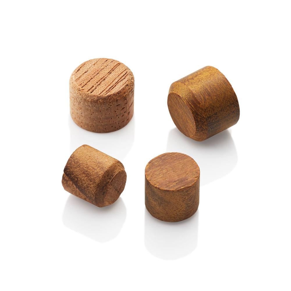 WidgetCo Wood Deck Plugs - Many Sizes & Wood Types - Bulk Pricing