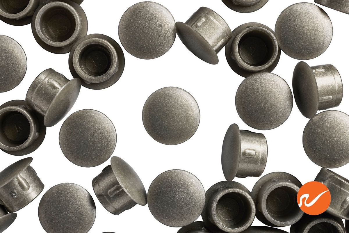 1/2" Silver Grey Hole Plugs | WidgetCo