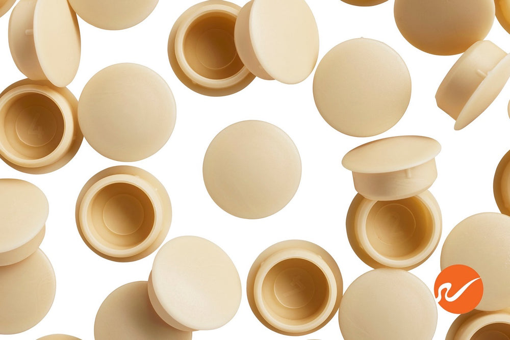5/8" Almond Hole Plugs - Bulk Pricing | WidgetCo