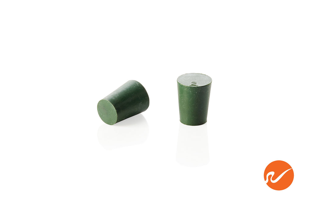 Green Neoprene Stoppers - All Sizes - Bulk Pricing | WidgetCo