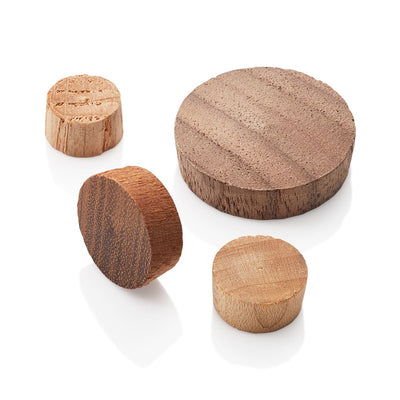 WidgetCo® Wood Plugs - Ipe Plugs, Oak, Walnut & more - Bulk Pricing
