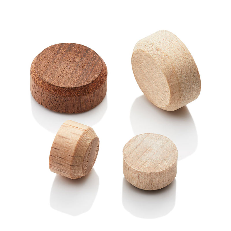 WidgetCo® Wood Plugs - Ipe Plugs, Oak, Walnut & more - Bulk Pricing