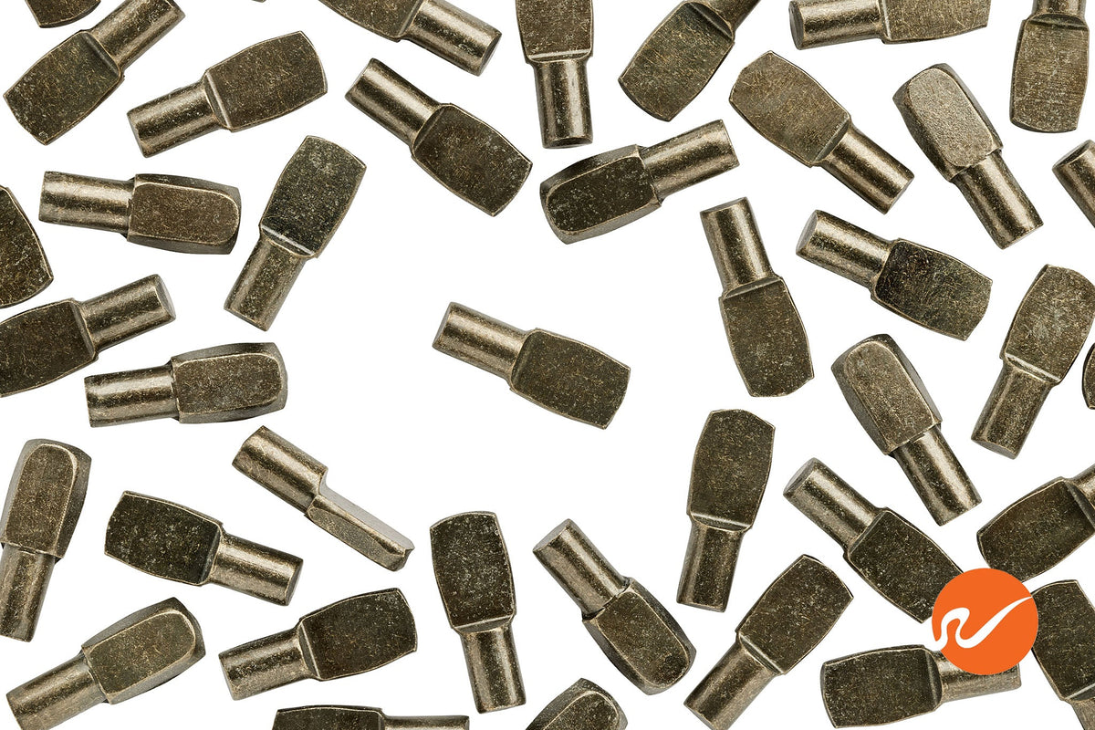 5mm Shelf Pins - All Styles of Supports - Bulk Pricing | WidgetCo