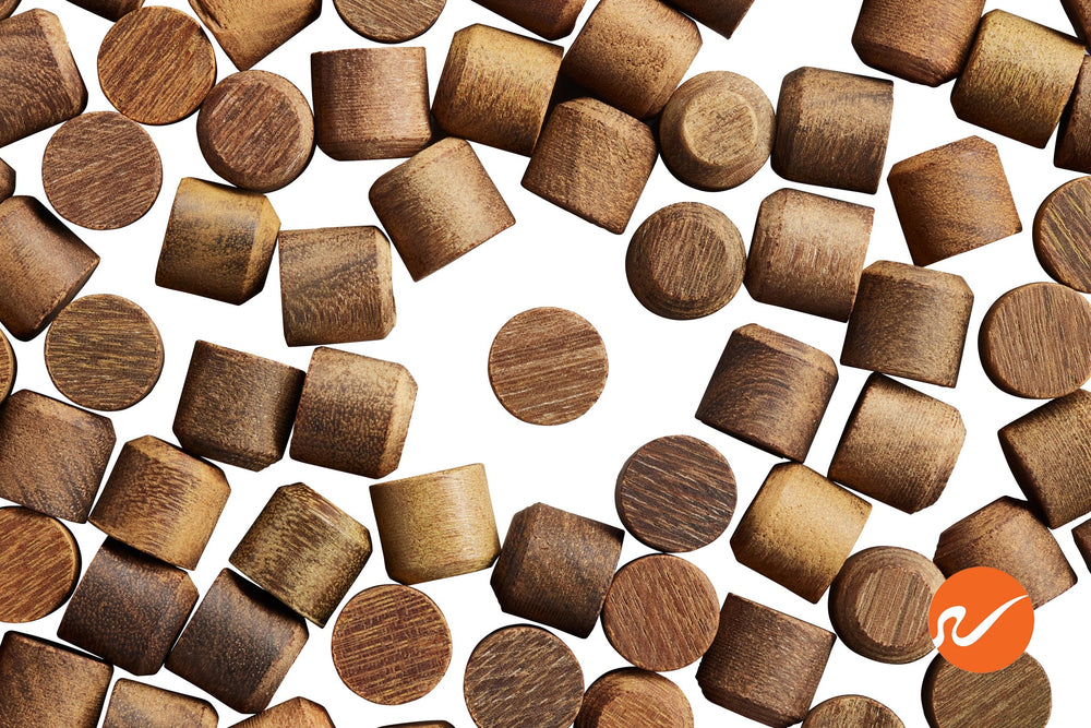 WidgetCo Wood Deck Plugs - Many Sizes & Wood Types - Bulk Pricing