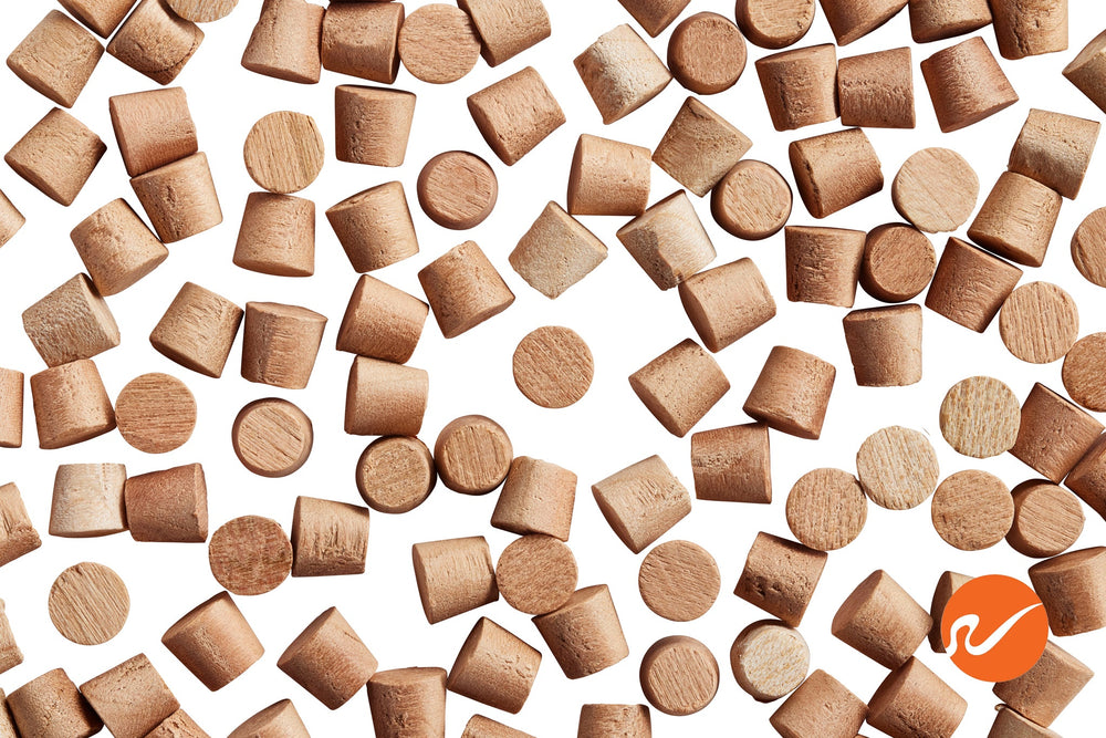 WidgetCo 1/4" Face Grain Wood Plugs - Side Grain Plugs - Bulk Pricing