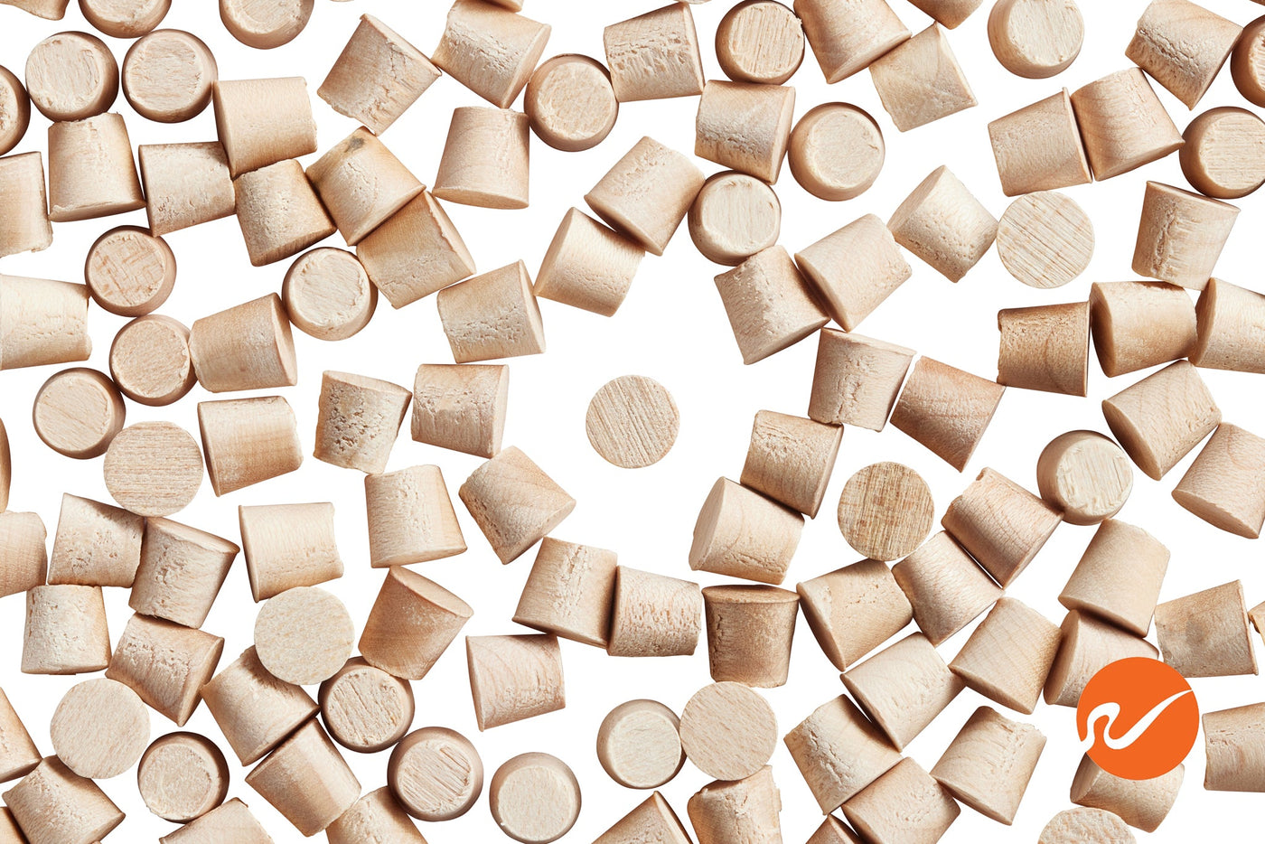 WidgetCo 1/4" Face Grain Wood Plugs - Side Grain Plugs - Bulk Pricing