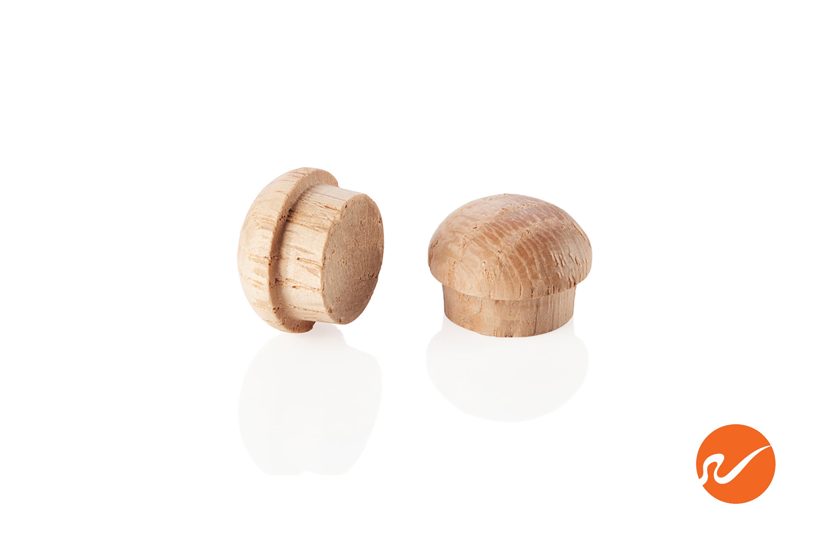 1/2" Oak Wood Plug Buttons | WidgetCo