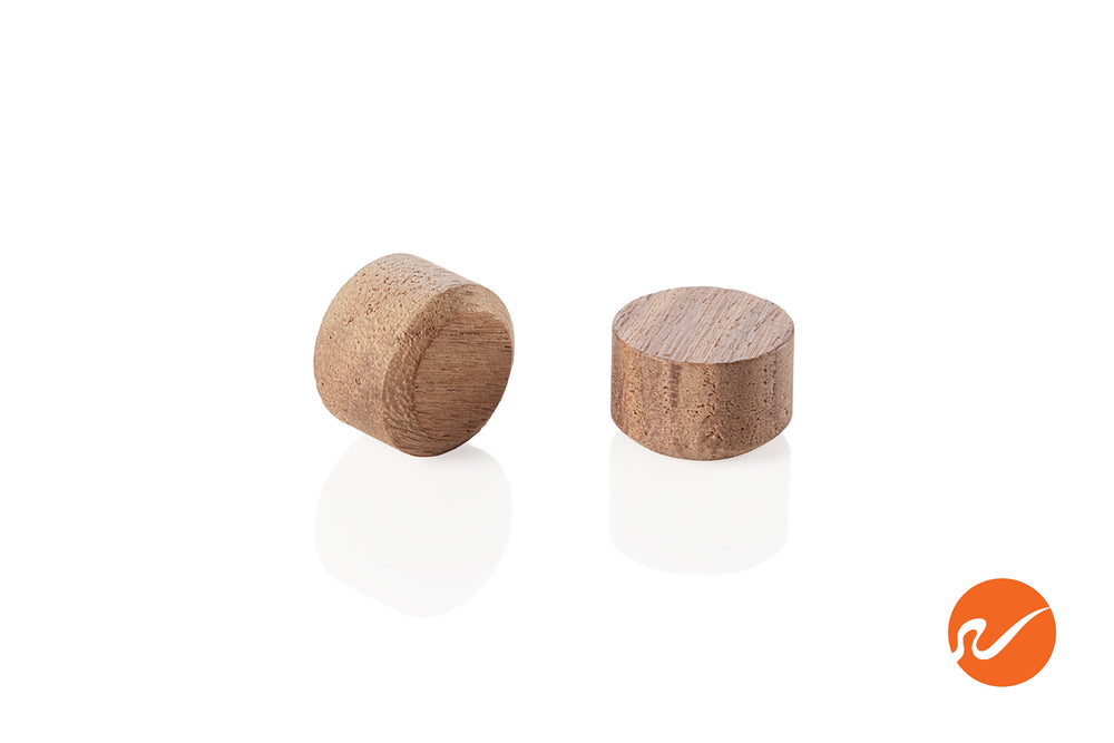 1/2" Walnut Wood Floor Plugs | WidgetCo